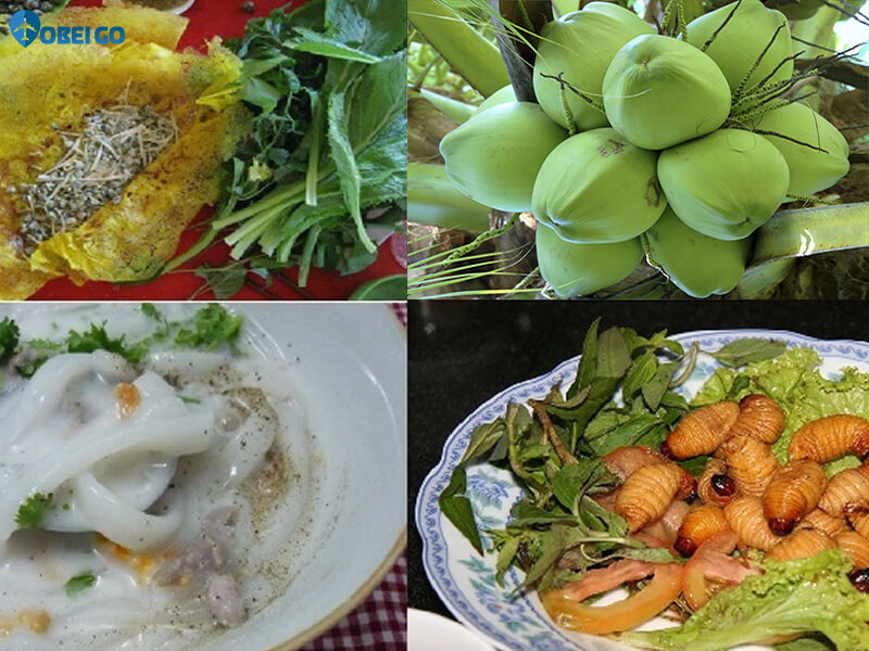 Hình ảnh đặc sản Bến Tre: Vẻ đẹp và hương vị của miền sông nước